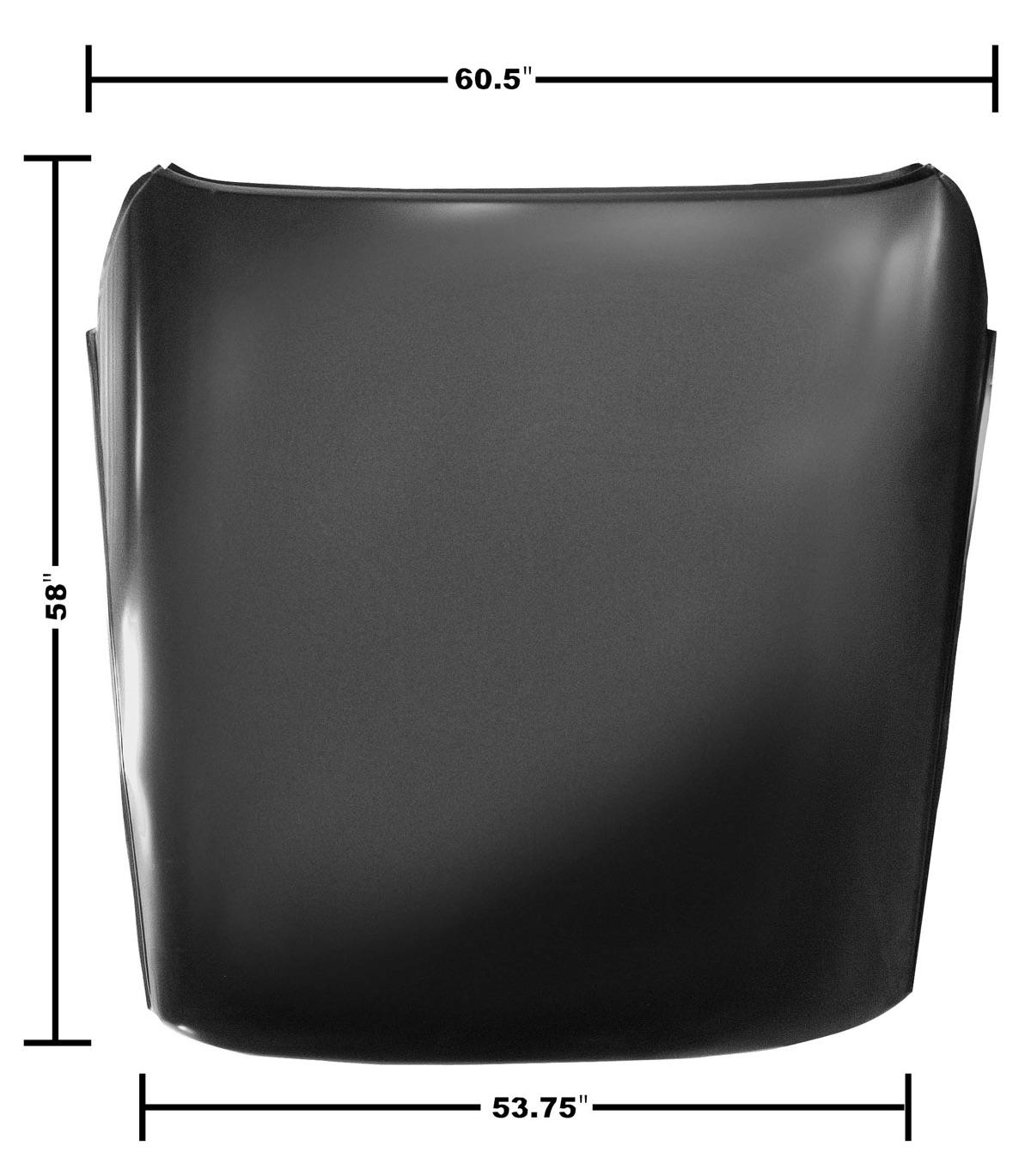 1968-72 Chevelle / Cutlass / GTO Roof Panel Coupe - Dynacorn 1418 ...