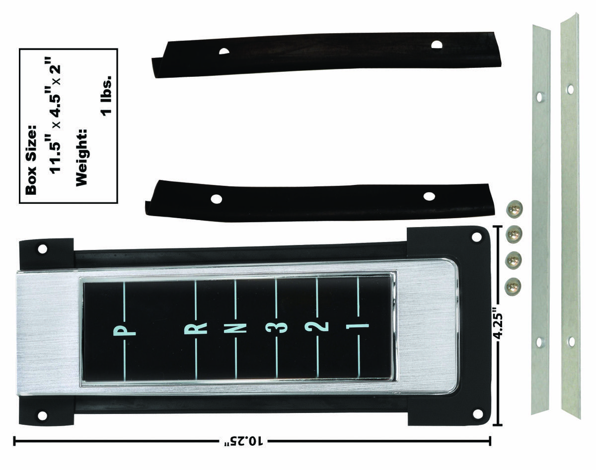 1968-70 Chevrolet Chevelle Console Auto Trans Shift Indicator ...