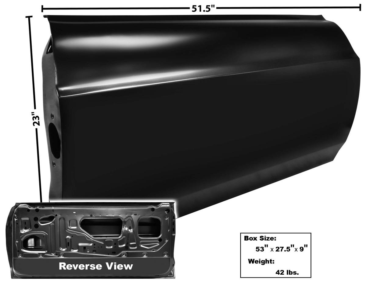 69-70 Door Shell RH Custom - Dynacorn 3640YN - Classic Body Parts