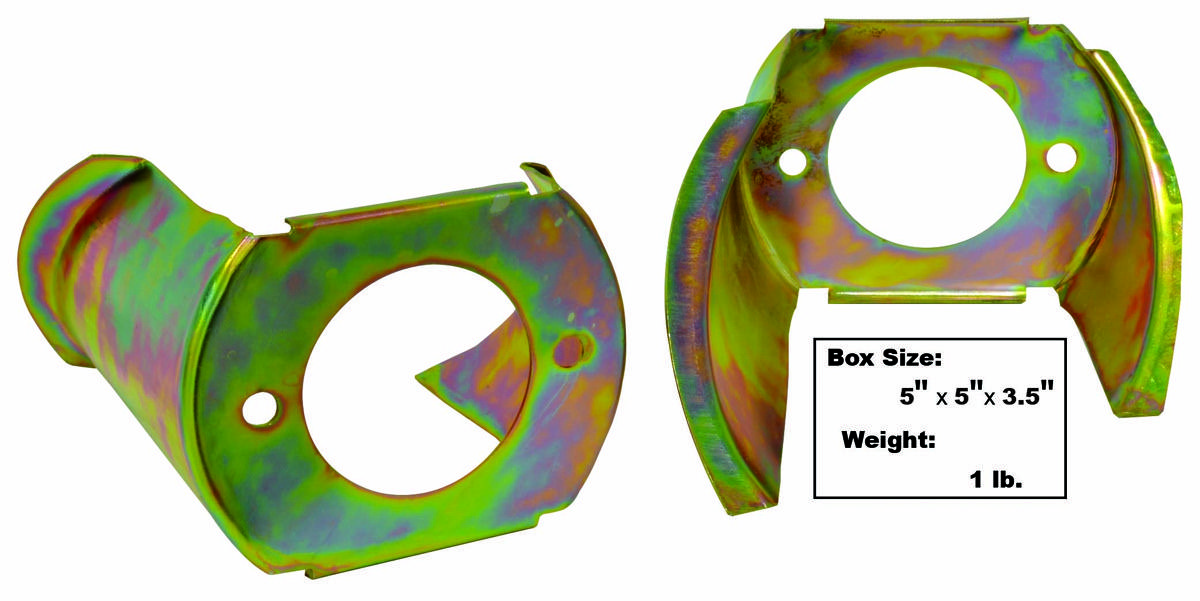 1967-68 Ford Mustang Front Park Lamp Retainers - Dynacorn 3642L ...