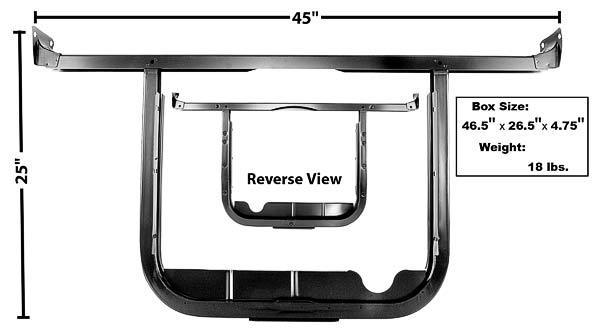 56 Chevy Radiator Support V-8 - Dynacorn 4155 - Classic Body Parts