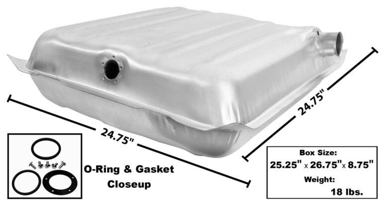 1957 Chevrolet Chevrolet Gas Tank Stainless Steel - Dynacorn 4163 ...