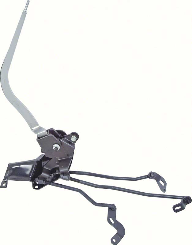 1968-72 Chevy II Nova Floor Shifter Saginaw 4-Speed with Bench Seat w/o ...