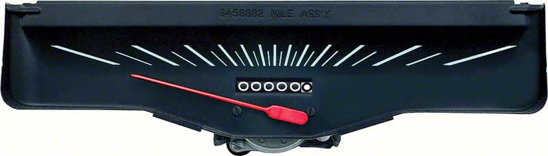 1966-67 Chevelle, El Camino, Malibu Speedometer - OER 6456882 - Classic ...