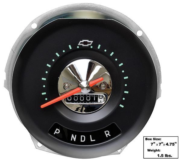 1957 Chevrolet Chevrolet Speedometer Automatic - Dynacorn G51 - Classic ...