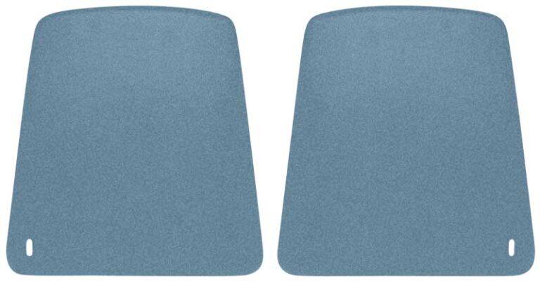 1967 Camaro Bucket Seat Back Panels Light Blue Pair - OER K1073 ...
