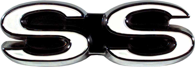 1968 Camaro SS Front Fender Emblem Each - OER 3919197 - Classic Body Parts