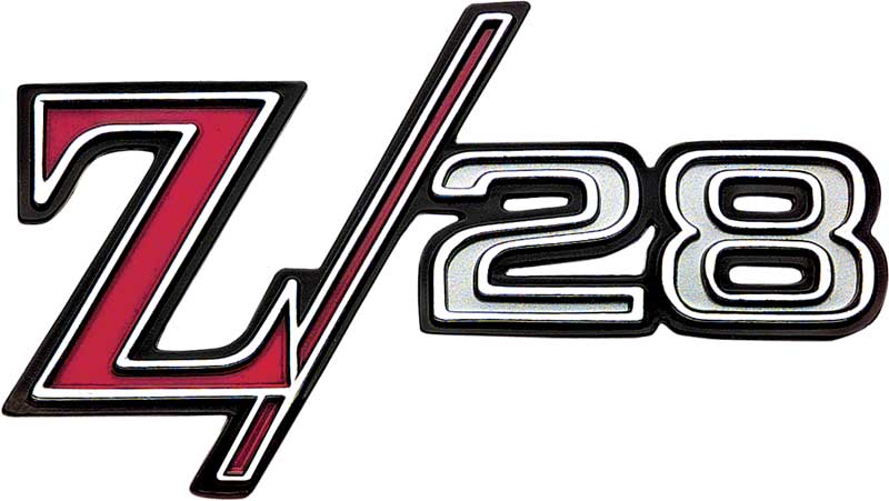 1968 Camaro Z28 Front Fender Emblem with Hardware - OER 3947011 ...