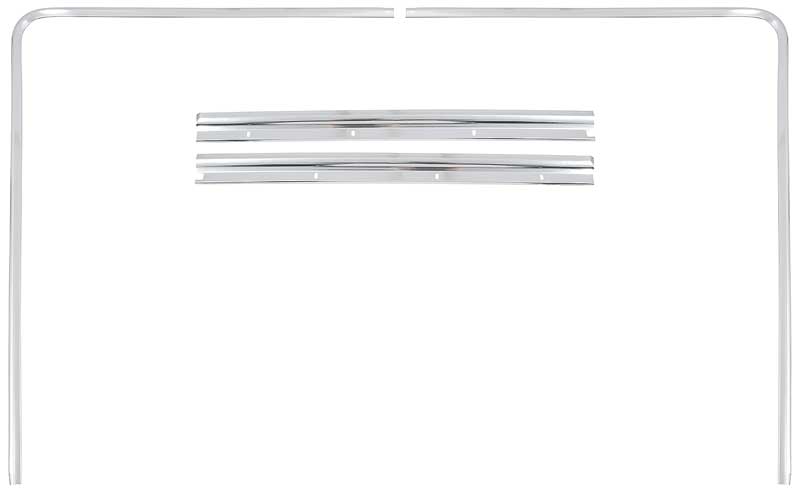 1971-73 Mustang Rear Window Molding Set Sportsroof 4 Piece Set - OER ...