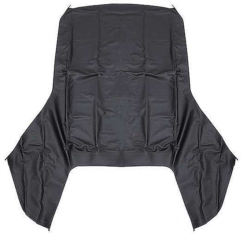 1971-76 GM B-Body Convertible Top Only Pinpoint Vinyl Black - OER ...