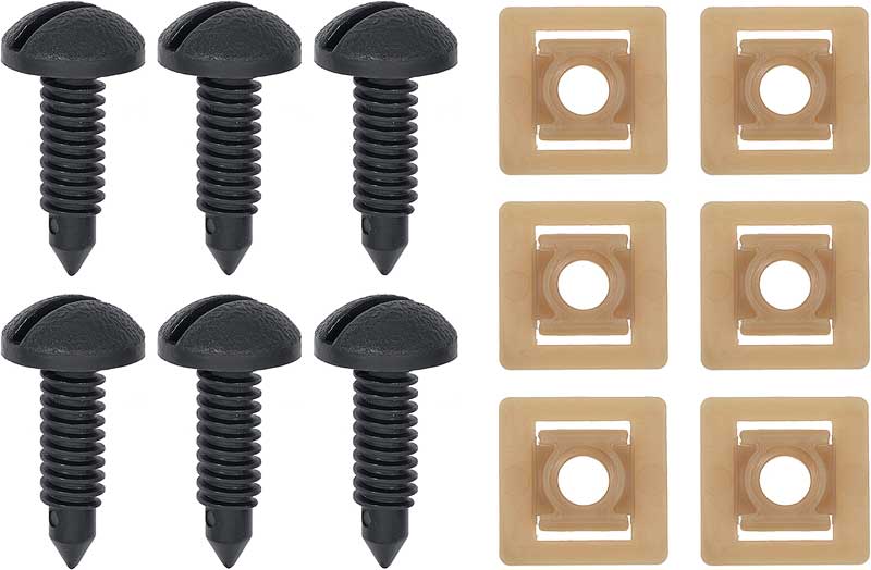 1982-92 Camaro/Firebird Rear Hatch Screw And Nut Set Dark Blue - OER ...