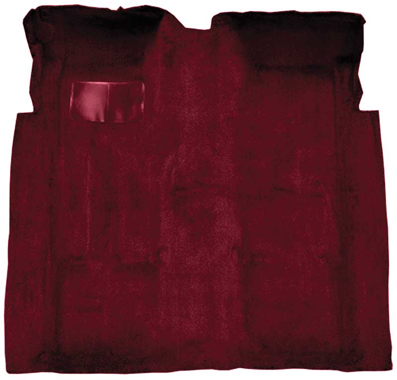 1972-73 Ford Ranchero w/ Column Shift - Molded Loop Carpet Kit - Maroon ...