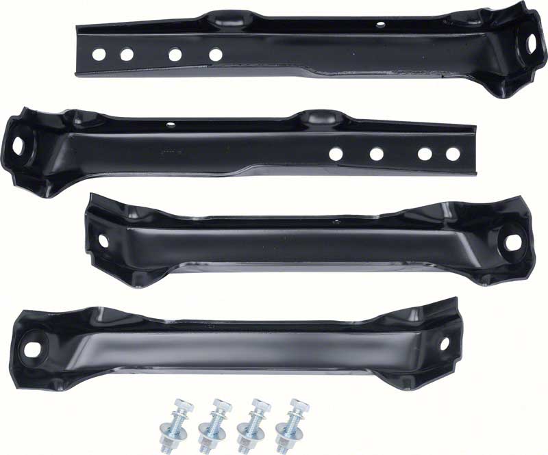 1963-66 Chevrolet, GMC Truck Stepside: Rear Bumper Bracket Set with ...