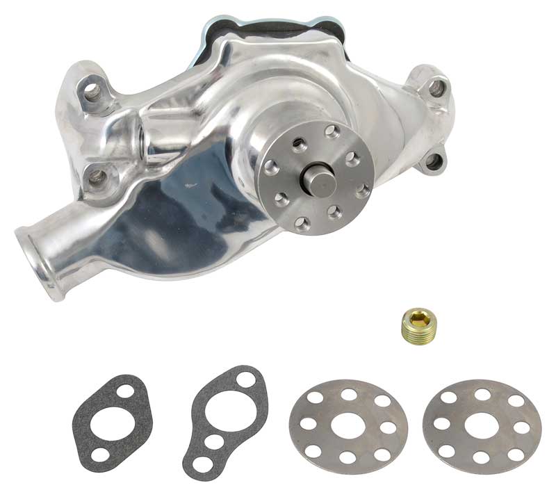 1955-72 Chevrolet Water Pump Small Block V8 Short Style Cast Aluminum ...