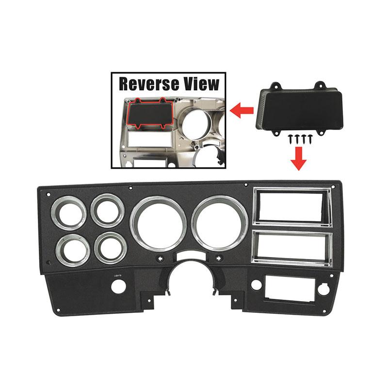 1984-87 Chevrolet Truck Dash Bezel without A/C One Hole - Dynacorn ...
