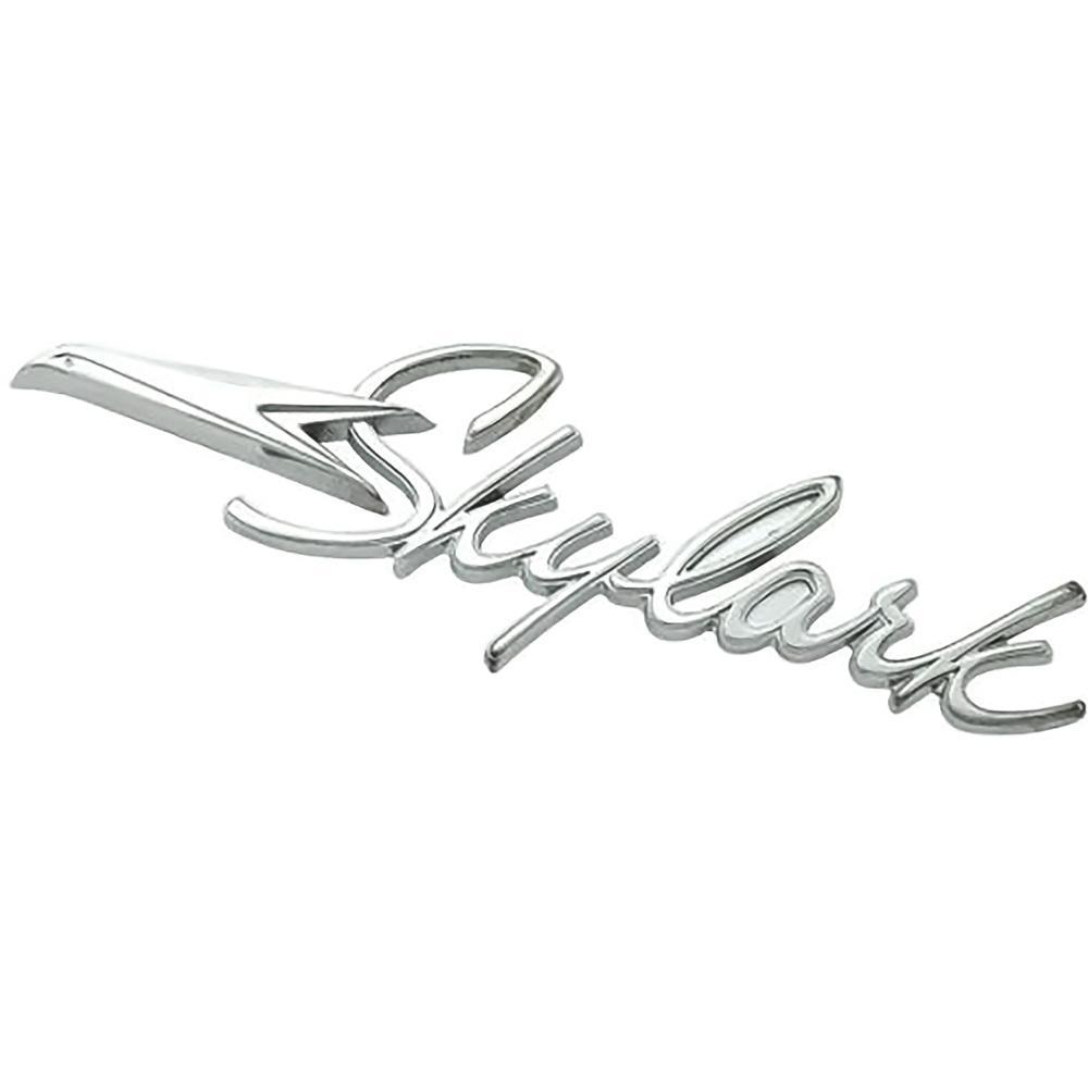 1966 Buick Skylark Dash Emblem Skylark Script With Long Bird Logo - OER ...