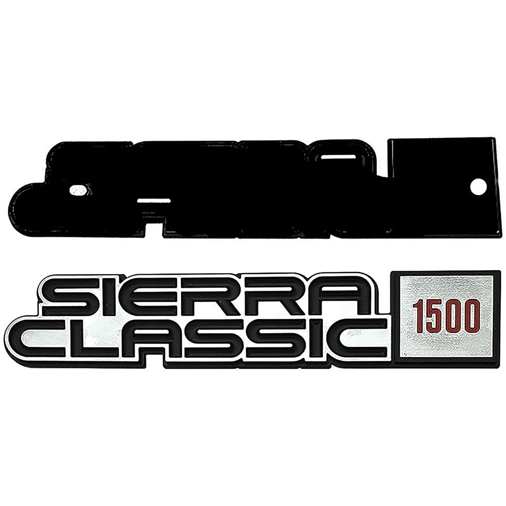 1981-86 GMC C/K, 1989-91 GMC R/V Truck, SUV Fender Emblem Sierra ...