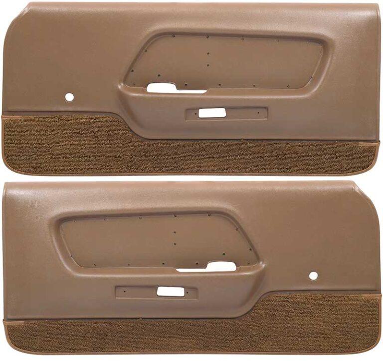 1970 Ford Mustang Deluxe Door Panels Ginger w/ Ginger Carpet - OER ...