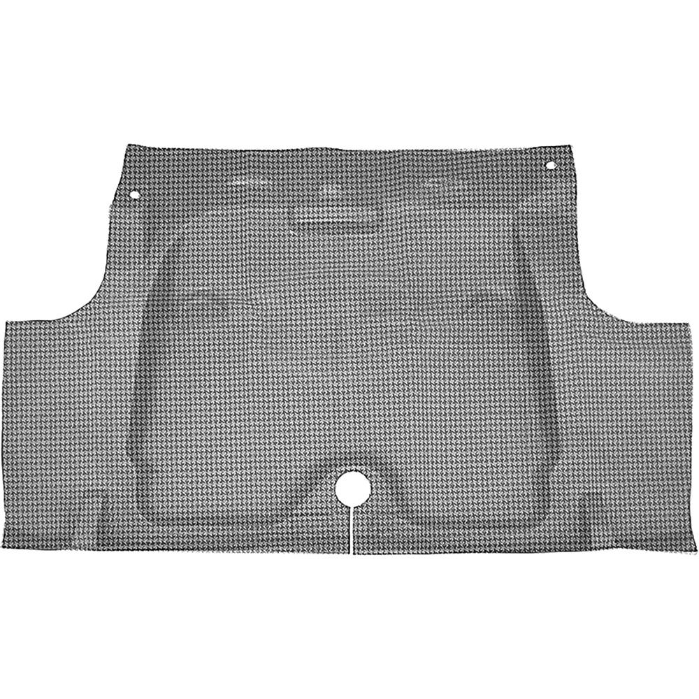 1968 Camaro, Firebird Molded Vinyl Trunk Mat Black/Gray Houndstooth ...