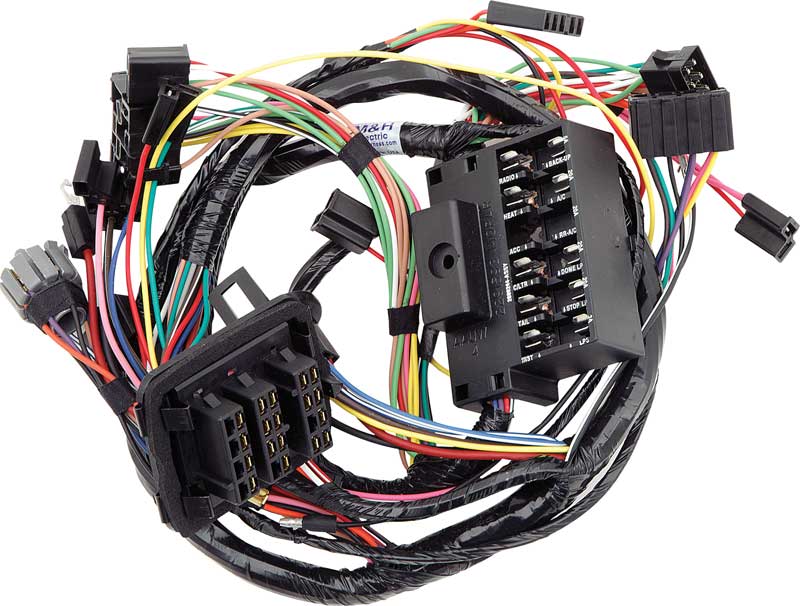 1970 Dart, Duster, A-Body Under Dash Wiring Harness 340 with Rallye ...