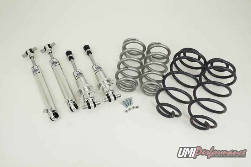 1964-1966 GM A-Body Shock/Spring Lowering Kit, Double Adj. Shocks - UMI ...