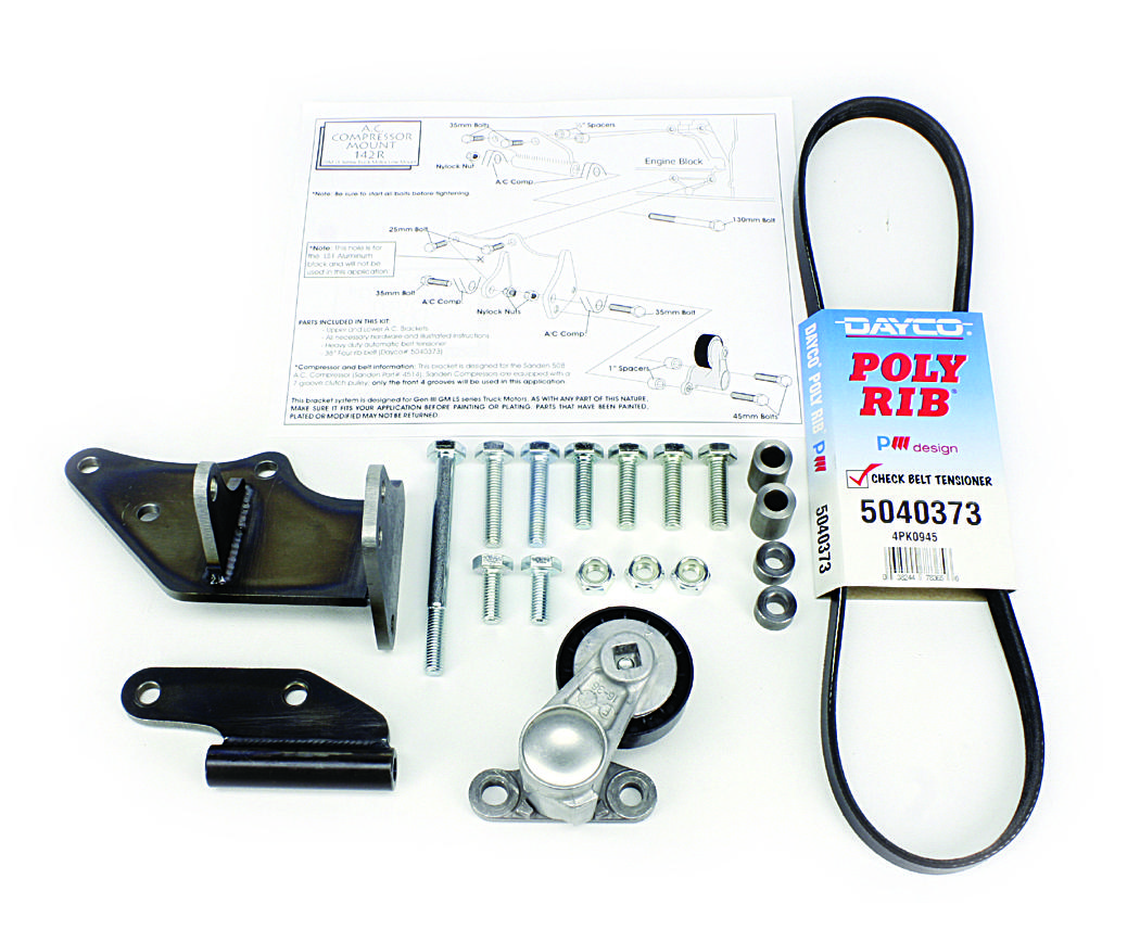 LS Engine Low A/C Compressor Bracket - Alan Grove Components - Classic ...