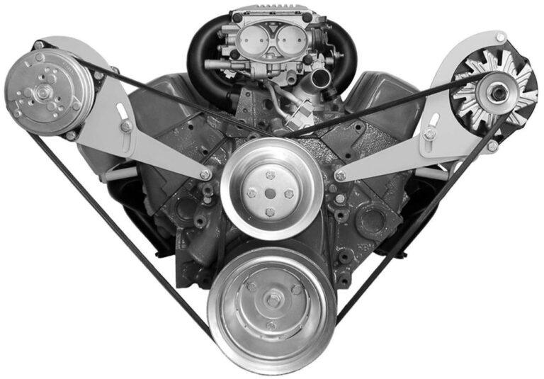 ALT BRACKET Small Block Chevy LWP DRIV ERS SIDE LOW PROFILE - Alan ...