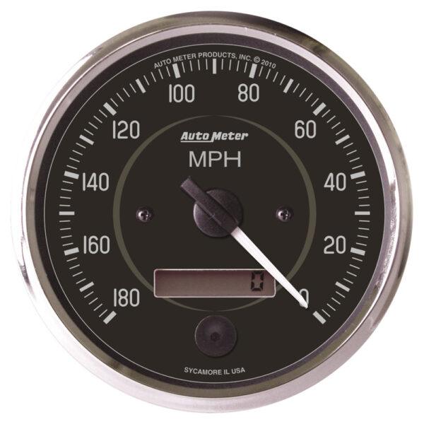 Auto Meter Cobra Series 4" 180 MPH Electronic Programmable Speedometer ...