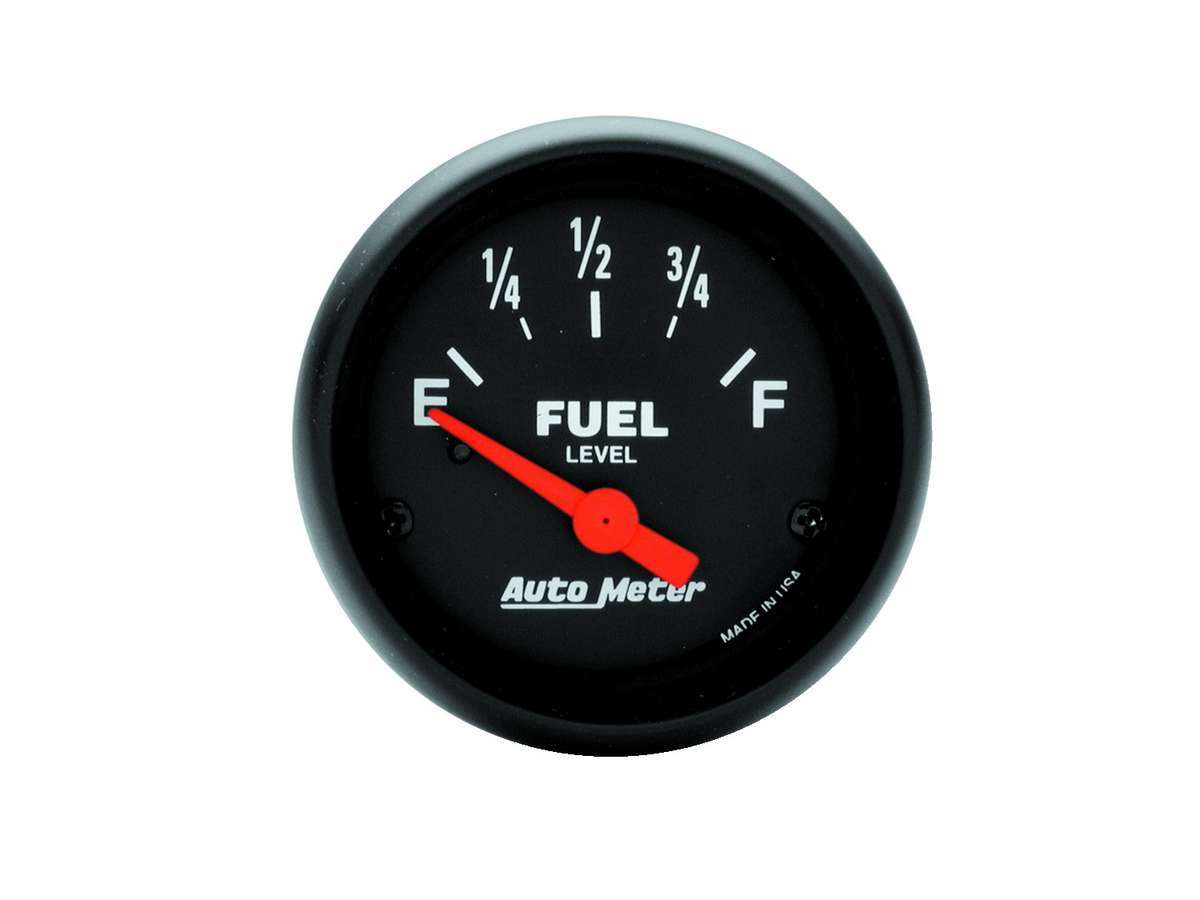 Auto Meter Z-Series 2-1/16" Short Sweep 240-33 OHM Electric Fuel Level ...
