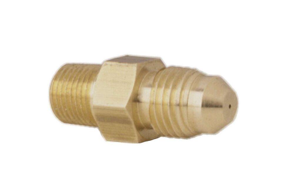 Restrictor Adapter Fitting -4an to 1/8npt - Autometer - Classic Body Parts