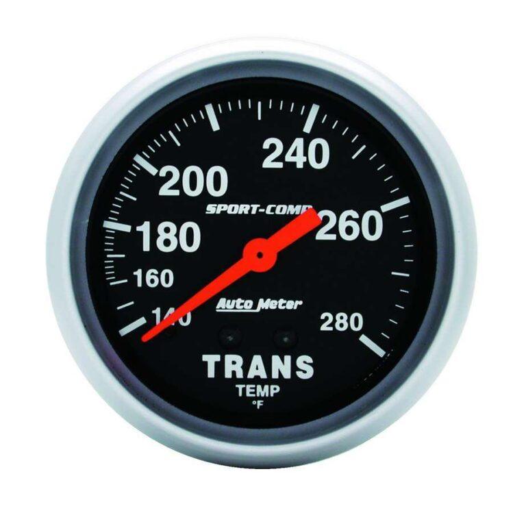 Auto Meter Sport Comp Series 2-5/8" Sweep Trans 140-280¬∫ F Mechanical ...