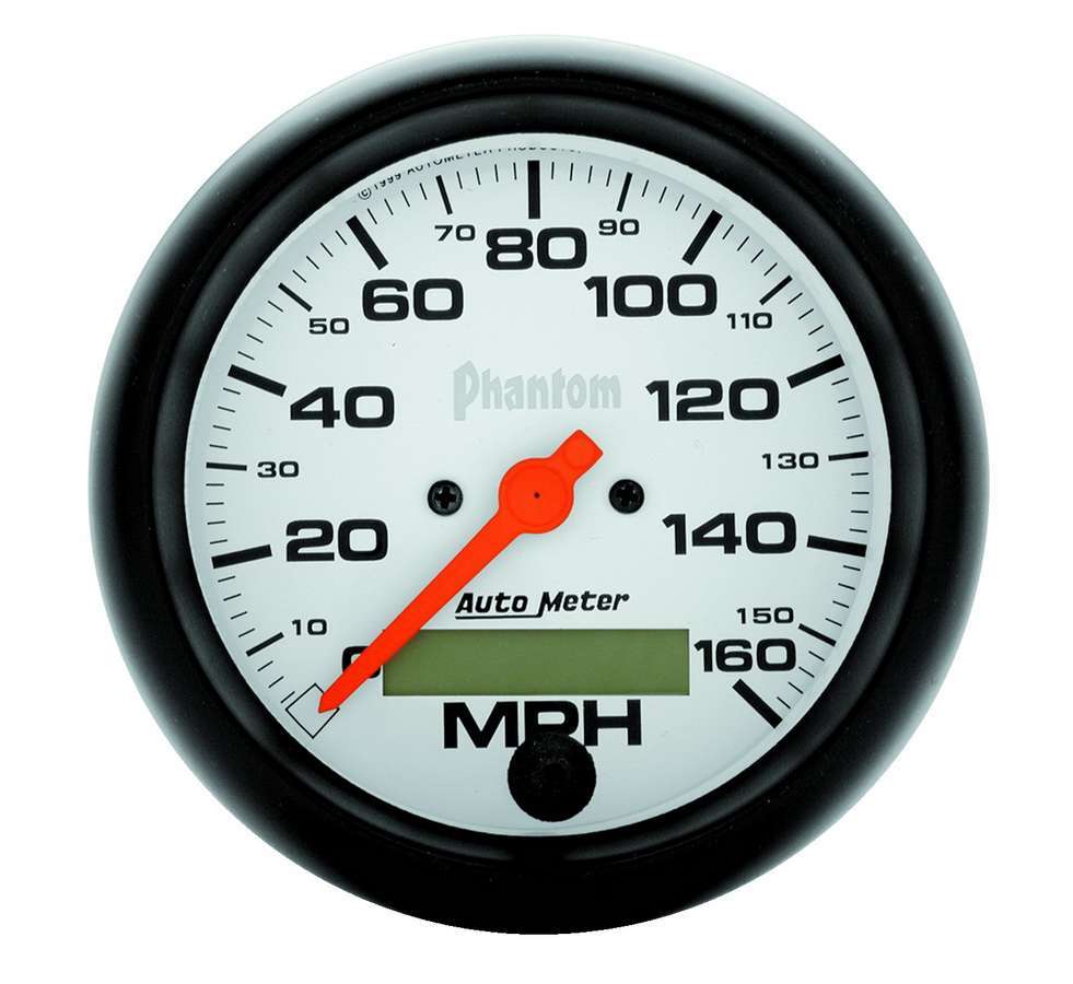 Auto Meter Phantom Series 3-3/8" Programmable 160 MPH Electric Speedometer - Autometer - Classic ...