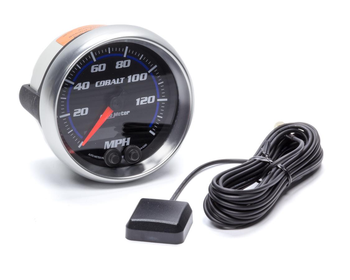 3-3/8 Cobalt GPS Speedo 120-MPH - Autometer - Classic Body Parts