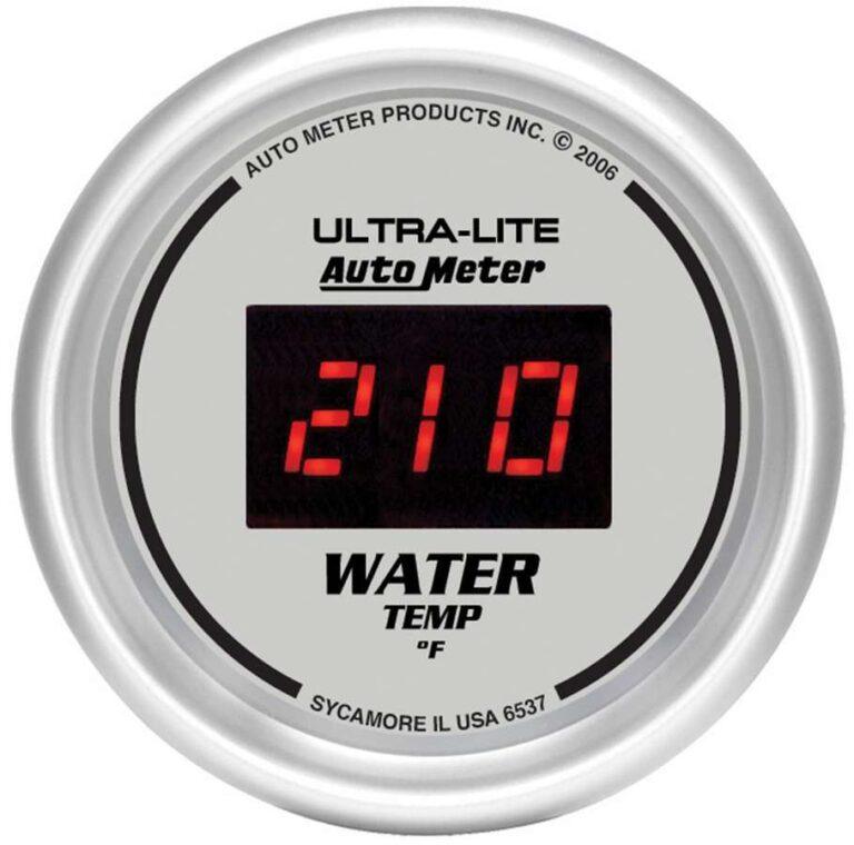Ultra-Lite Digital Water Temperature 2-1/16" - 0-300F - Autometer ...
