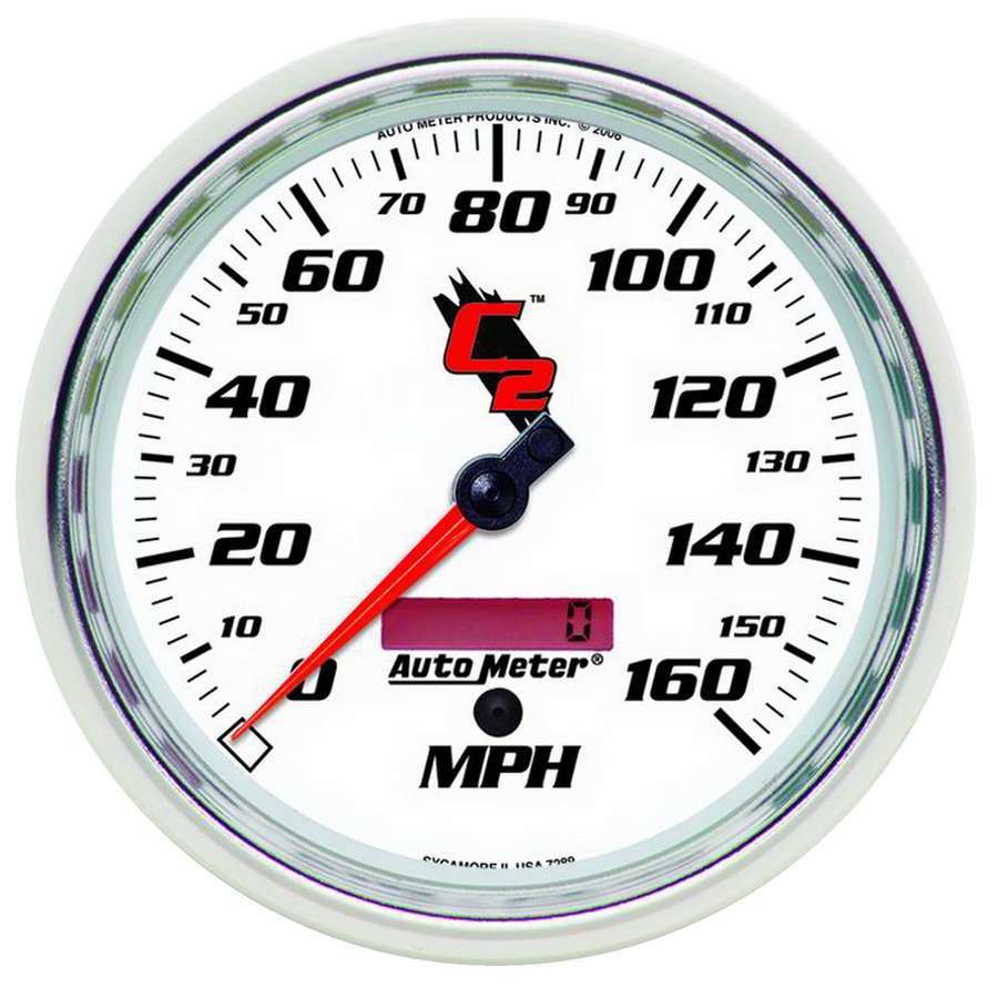 Auto Meter C2 Series 5" 160 MPH Programmable Electronic In Dash ...