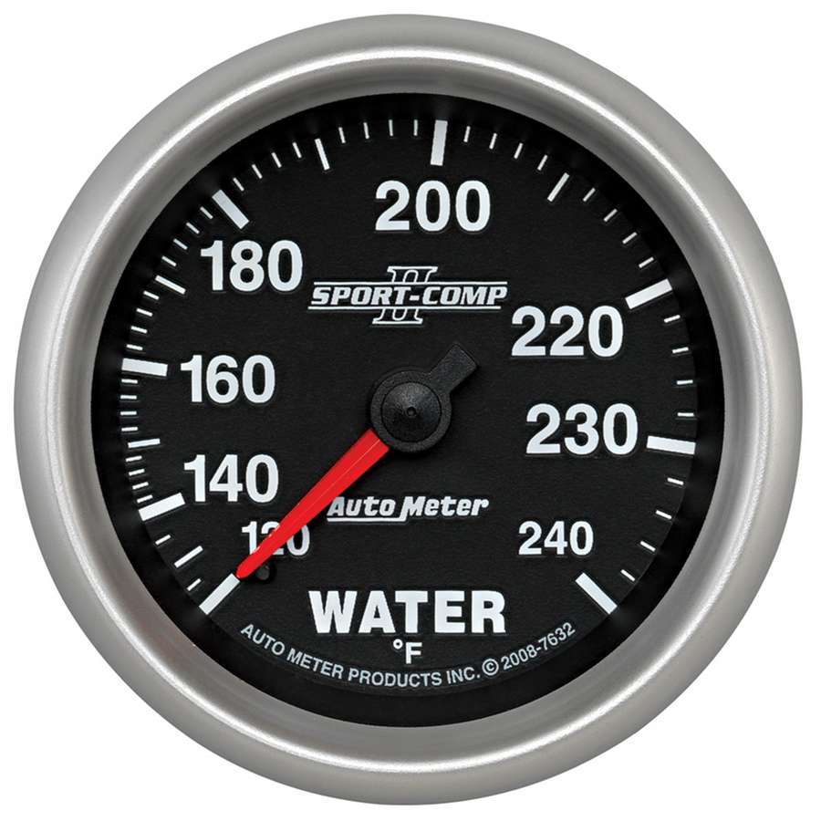 Auto Meter Sport Comp II Series 2-5/8" Full Sweep 120¬∫-240¬∫ F ...
