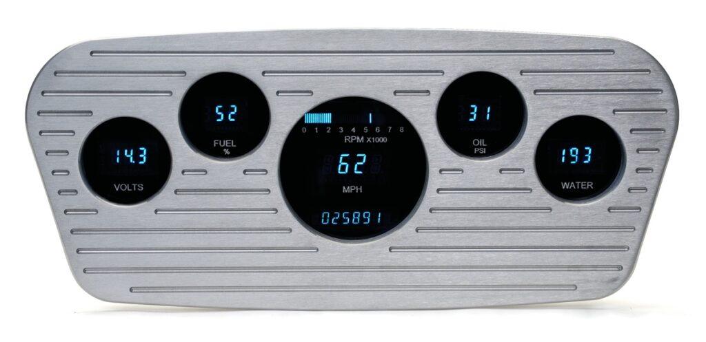 32 Chevrolet VFD system w/Blue and Teal Lenses - Dakota Digital ...