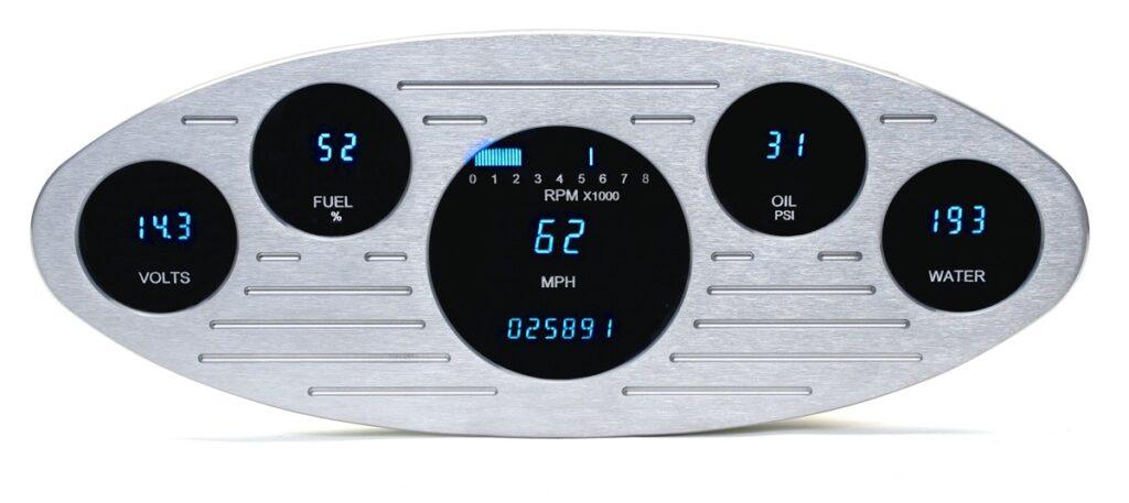 32 Ford VFD system w/Blue and Teal Lenses - Dakota Digital - Classic ...