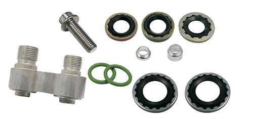 GM Compressor Line Adapter Kit - Vintage Air - Classic Body Parts