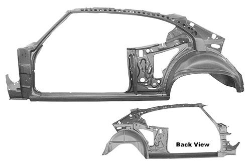 1968 Chevrolet Chevelle Quarter Frame Assembly - LH - Dynacorn ...