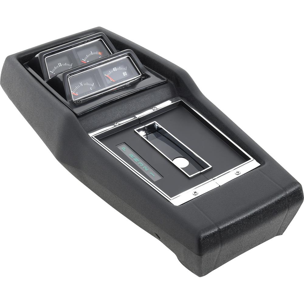 1968-72 Chevy II Nova Console Assembly AT Turbo with Console Gauges ...
