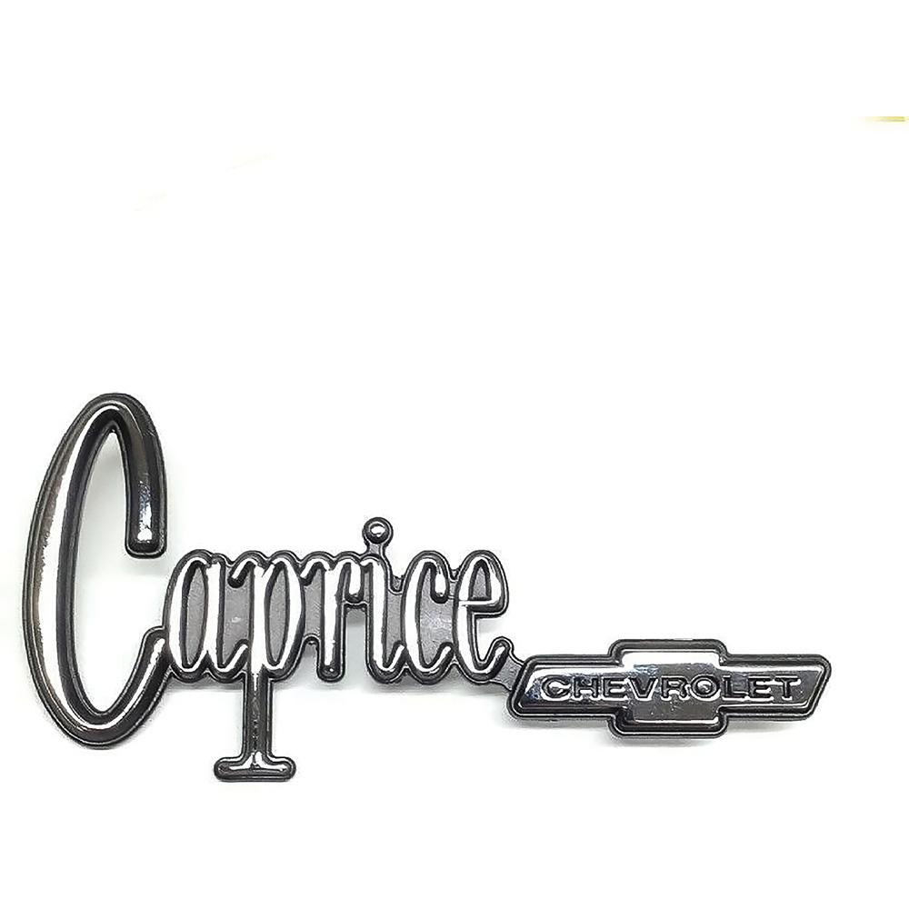 1973-76 Chevrolet Caprice Trunk, Decklid Emblem "Caprice/CHEVROLET ...