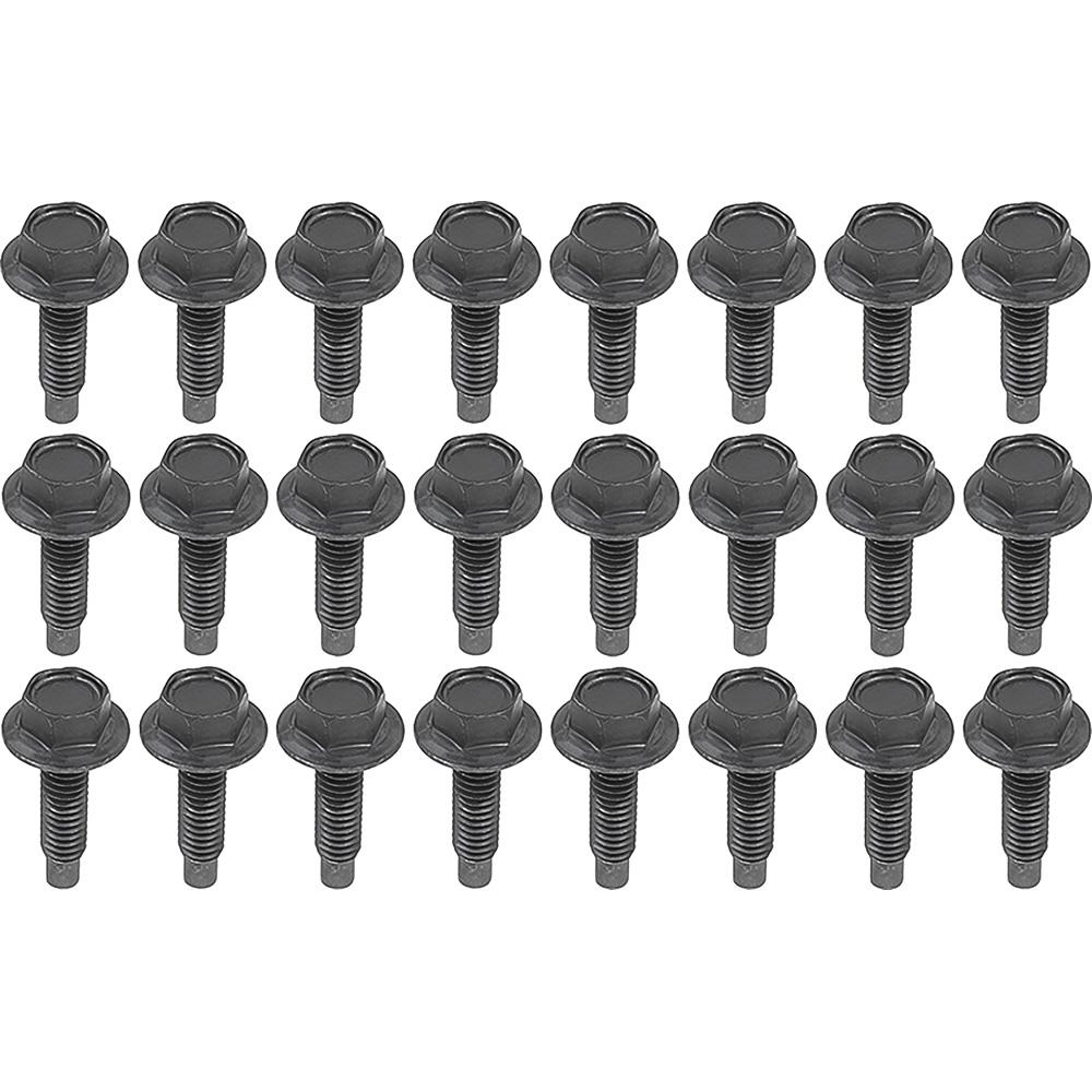 5/16" -18 X 1" Hex Washer Head Spin Lock Bolt Phospate Coating Set of ...