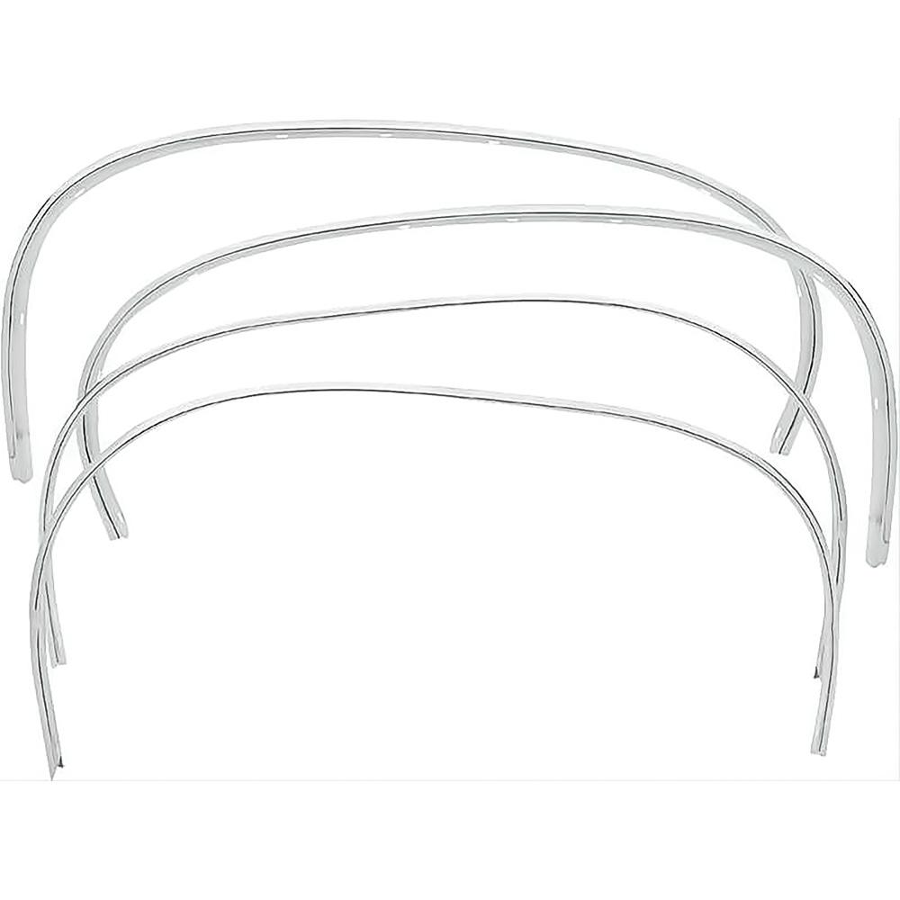1972-75 Impala 2 Door, 4 Door, Except Wagon Wheel Opening Molding Set ...