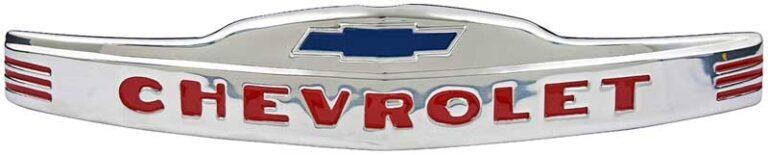 1947-53 Chevrolet Truck Chevrolet Front Hood Emblem Stainless Steel ...