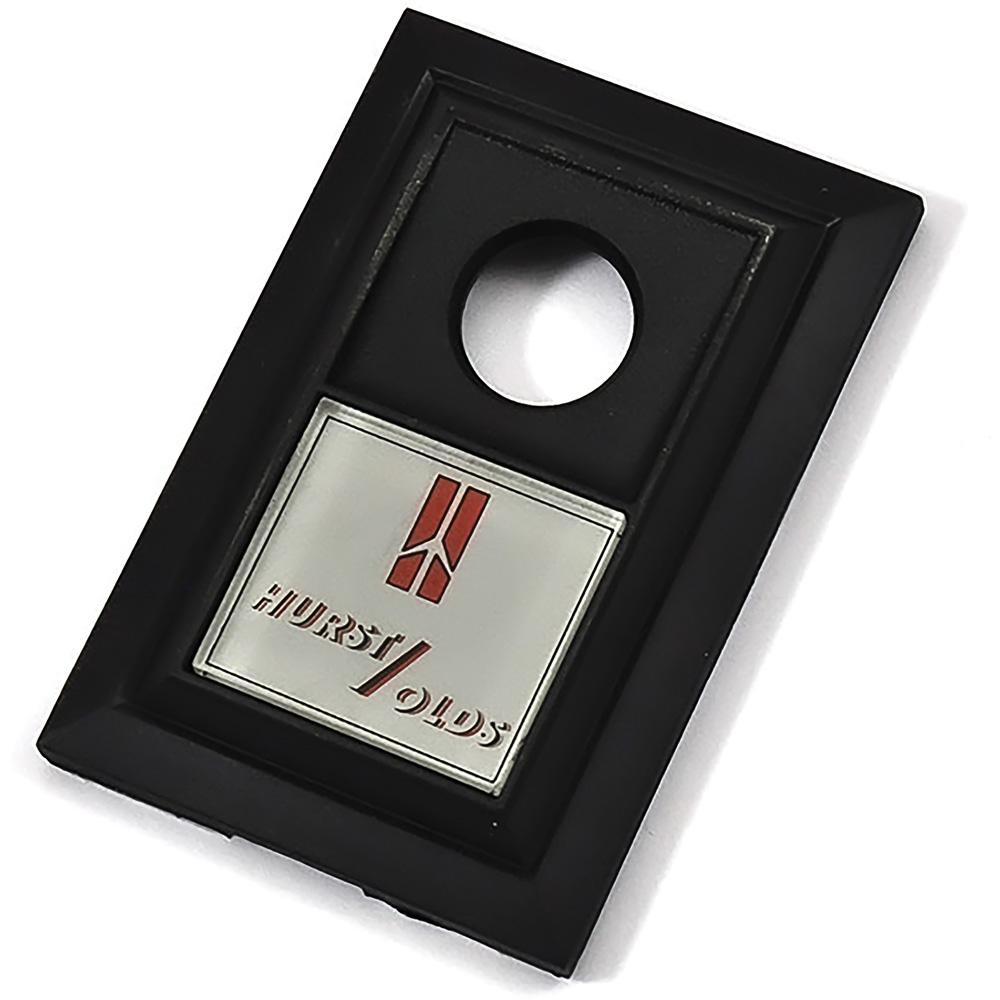 1983-84 Oldsmobile Cutlass Calais Trunk Lock Bezel Hurst/Olds Nameplate ...