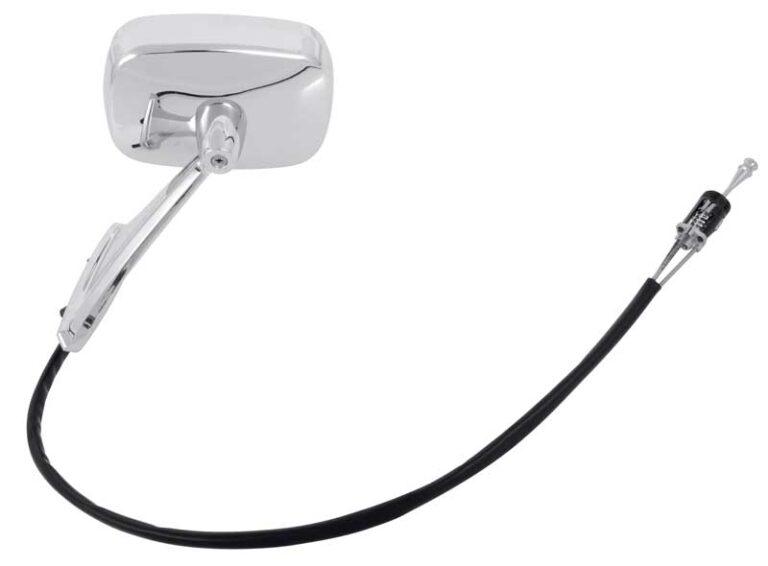 1969 Pontiac Firebird, Trans Am Outer Door Mirror with Remote LH Driver ...