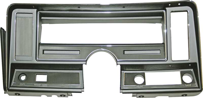 1969-74 Chevrolet Nova Dash Instrument Bezel without Air Conditioning ...