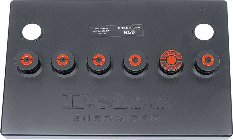 Delco Energizer R59 Battery Topper Top Post - OER - Classic Body Parts