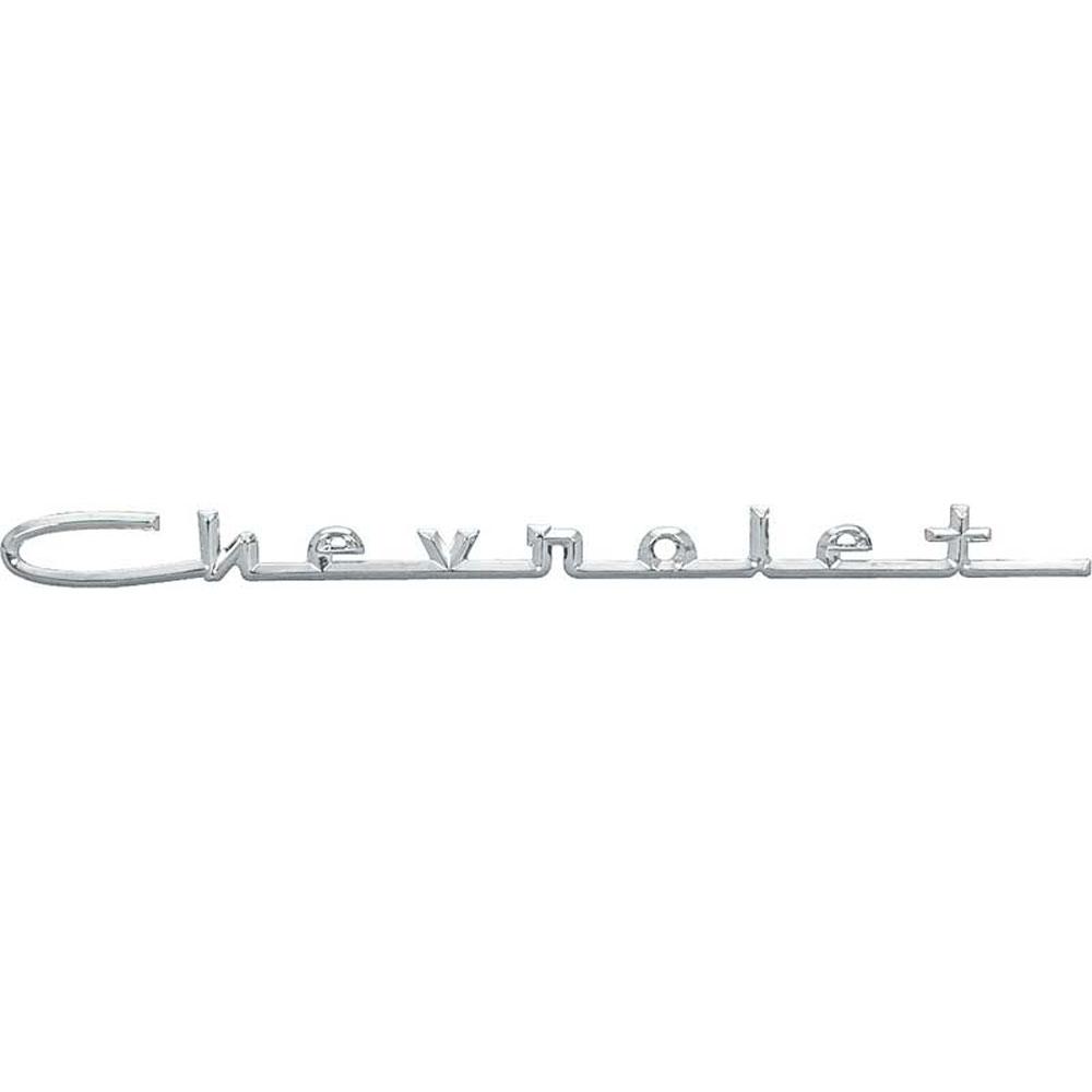 1957 Chevy 150, 210 Chevrolet Nameplate Script Emblem For Fender, Hood ...